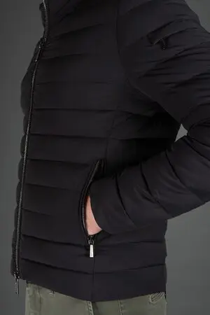MOORER Long Sleeve Cotton Coat