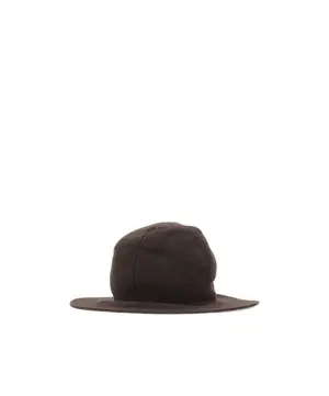 Borsalino Angelina Wool Blend Cloche - Dark Brown