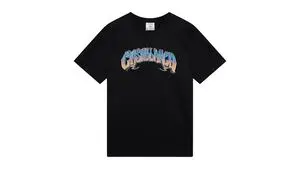 Casablanca Gradient Gothic Tee Shirt - Black