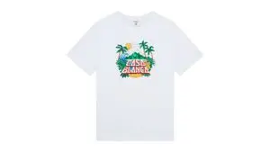 Casablanca Casa Beach Wave Tee Shirt - White