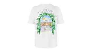 Casablanca L'arche De Tennis Tee Shirt - White
