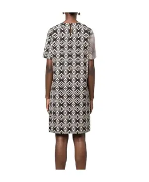 Alberta Ferretti Floral-print Shift Dress