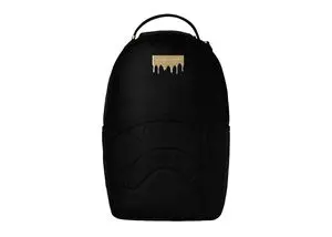 SPRAYGROUND Gold Brick Drip Backpack - Black