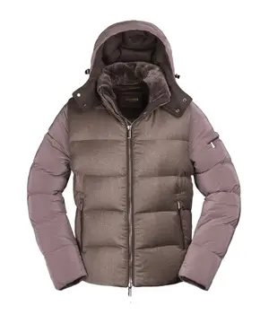 MOORER Casciano Padded Jacket - Cocoa