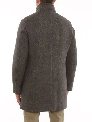 MOORER High Collar Long Sleeve Down Coat