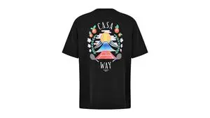 Casablanca Casa Way Mountain Tee Shirt - Black
