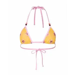 PAR Y ESCALA SL Jamu Bikini Top - Yellow