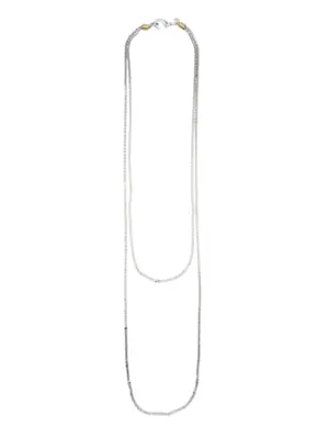 SITA NEVADO Two Bombetas Necklace - Silver