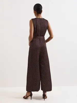 PHASE EIGHT Janine Spot Jumpsuit