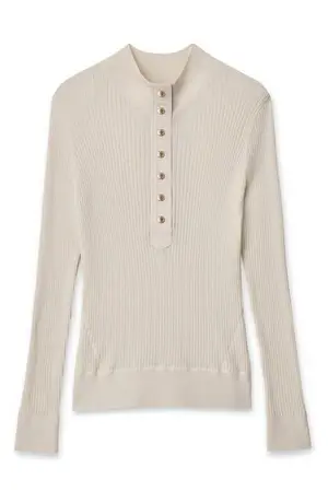 Rag & Bone Lucy Henley Wool Sweater