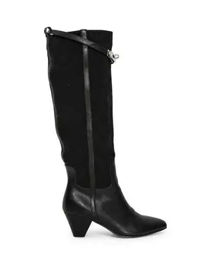 BELLE & BLOOM Wild Thing Knee High Boot - Black