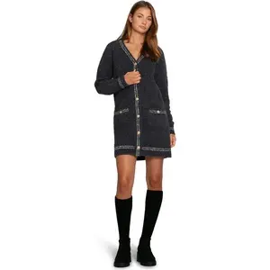 BELLE & BLOOM Cute In This Mini Cardigan Dress