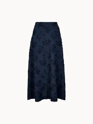 APRICOT Dandellion Embroidered Skirt