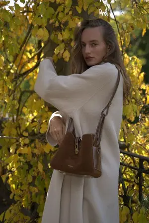 MI BOLSA LONDON Cotswolds Genuine Tote Leather Shoulder Bag