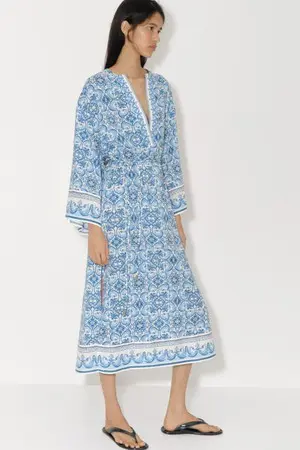 H&M Belted Tunic Dress