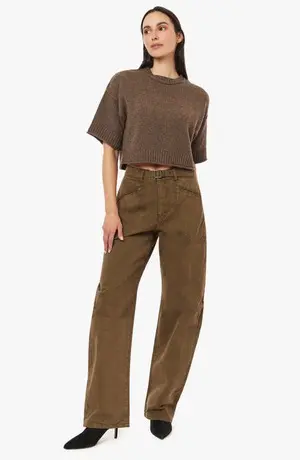 Habitual Gwen Bowed Slouch Utility Pants
