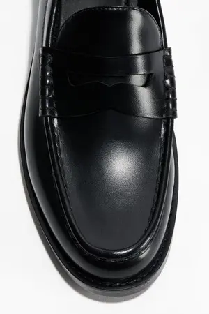 H&M Loafers With Penny Keeper And Moccasin Seam