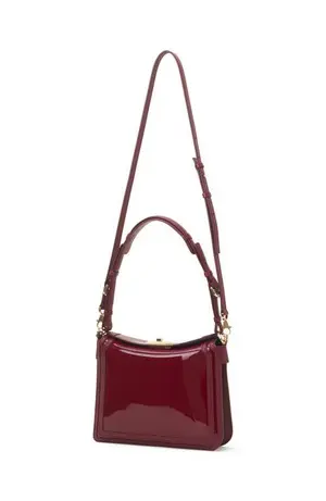 LANVIN Compagnon 20 Bag In Patent Leather