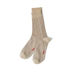 STEMS Lola Cashmere Comfort Sleep Socks - Cream
