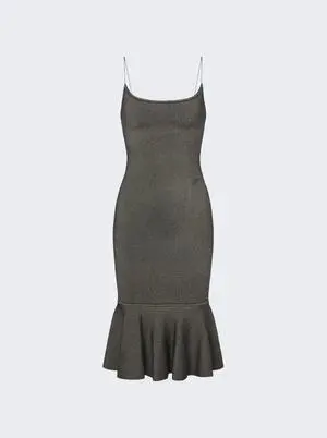 Jacquemus The Pina Knit Dress Dark