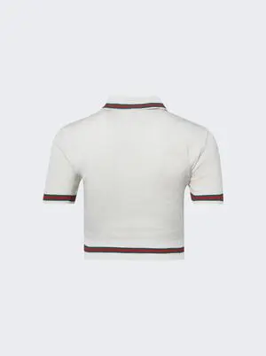 Gucci Gg Extra Fine Cotton Jacquard Polo Shirt