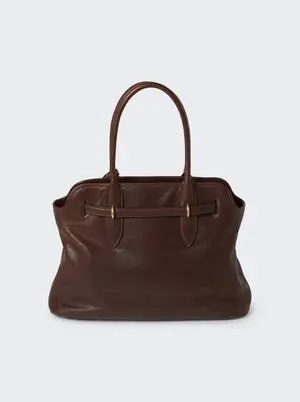 Miu Miu Aventure Nappa Leather Bag Briarwood