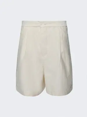 Jacquemus Off-white Pajama Shorts - Ivory