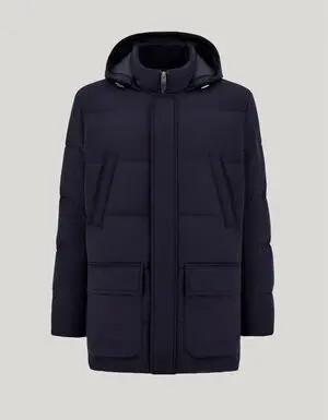 Canali Hooded Coats For Men