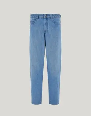 Canali Cotton Denim Regular-fit Jeans