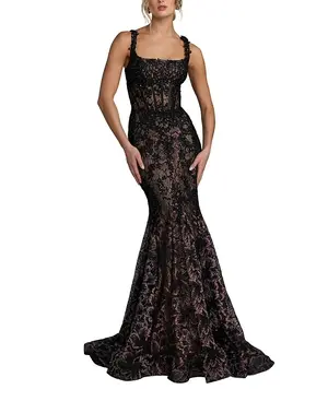 Mac Duggal Square Neck Dresses