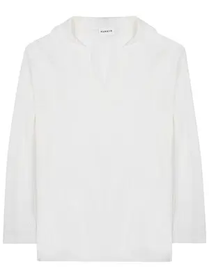 P.a.r.o.s.h P. A.r. O.s. H. Blusa In Misto Lino - White