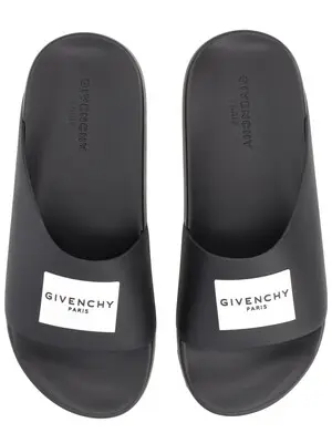 Givenchy Sandalo Slide "label