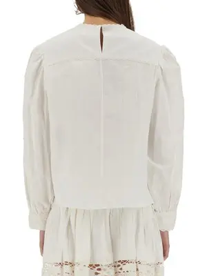 MARANT ETOILE Valmira Top - White