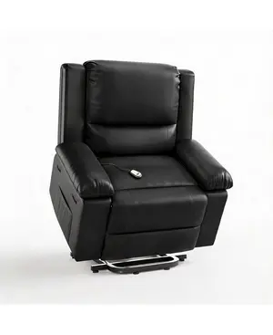 HOMFAN Power Lift Recliner Chair - Black
