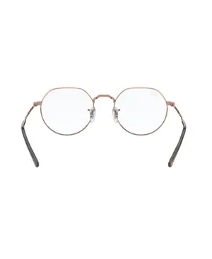 Ray-ban Octagonal Frame Eyeglasses - Copper
