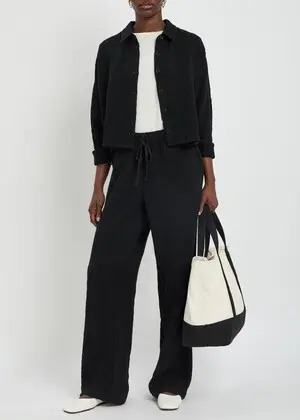 Eileen Fisher Seersucker Jacket