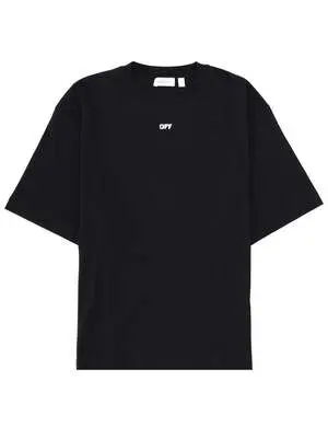 Off-White Oversized Graphic T-shirt - Black