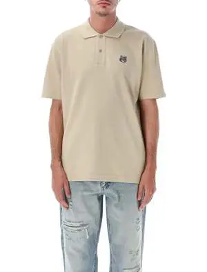 Maison Kitsuné Short-sleeve Polo Shirt With Fox Patch