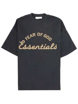 Fear Of God Graphic Oversized Cotton T-shirt - Grey