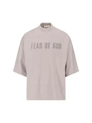 Fear Of God Oversized Mock Neck T-shirt