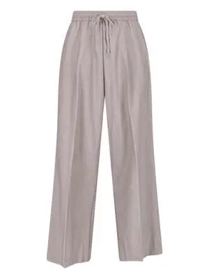 Fear Of God Wide-leg Drawstring Trousers - Grey