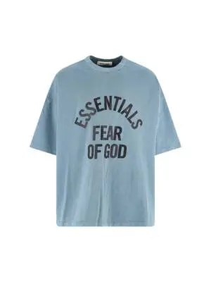 Fear Of God Oversized Graphic T-shirt - Blue