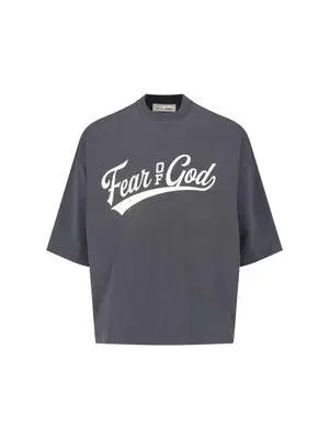 Fear Of God Oversized Graphic T-shirt - Grey