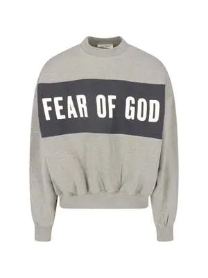 Fear Of God Logo Crewneck Sweatshirt