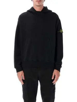 Stone Island Cotton Crewneck Sweatshirt - Nero