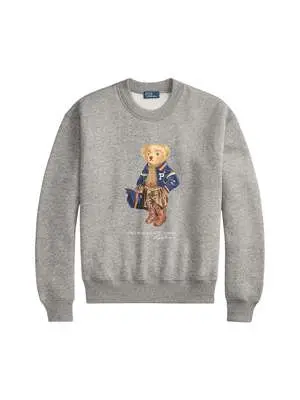 Ralph Lauren Graphic Crewneck Sweatshirt - Grey