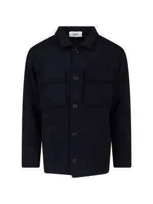 LARDINI Wool Overshirt Jacket