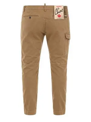 Dsquared2 Cotton Stretch Cargo Pants