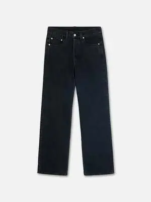 Jacquemus Straight-leg Denim Pants - Black