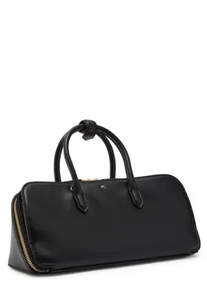 Alaïa Delta Small Leather Top Handle Bag